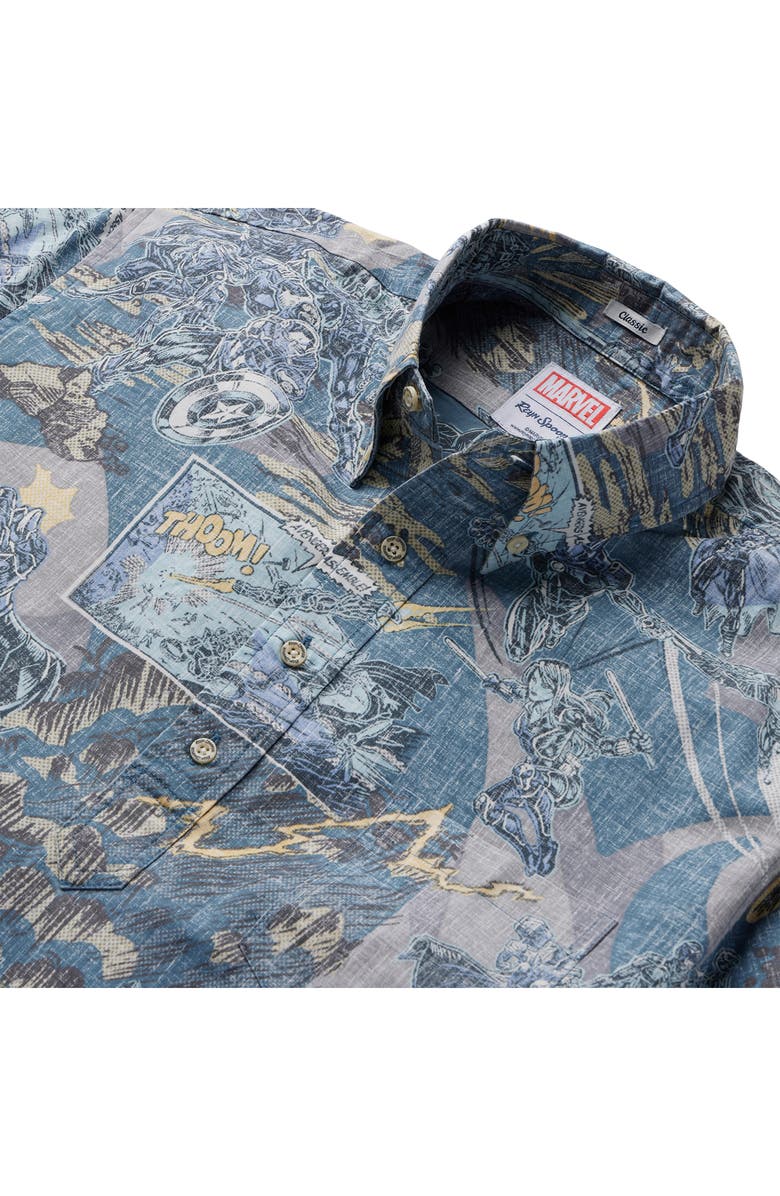 Reyn Spooner Marvel Avengers Classic Fit Short Sleeve Button-Down ...