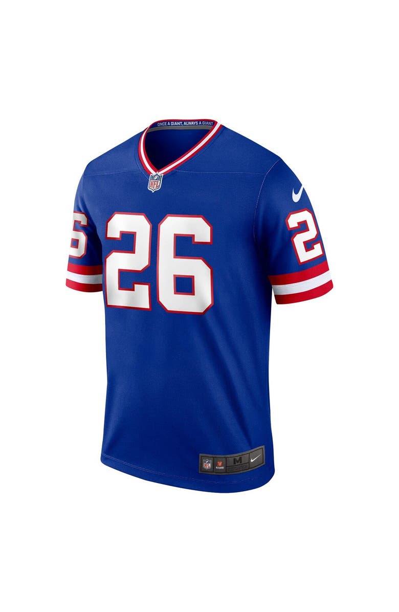 Nike Men's Nike Saquon Barkley Royal New York Giants Classic Player ...