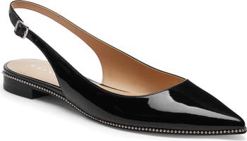 COACH Claire Slingback Pointed Toe Flat (Women) | Nordstrom