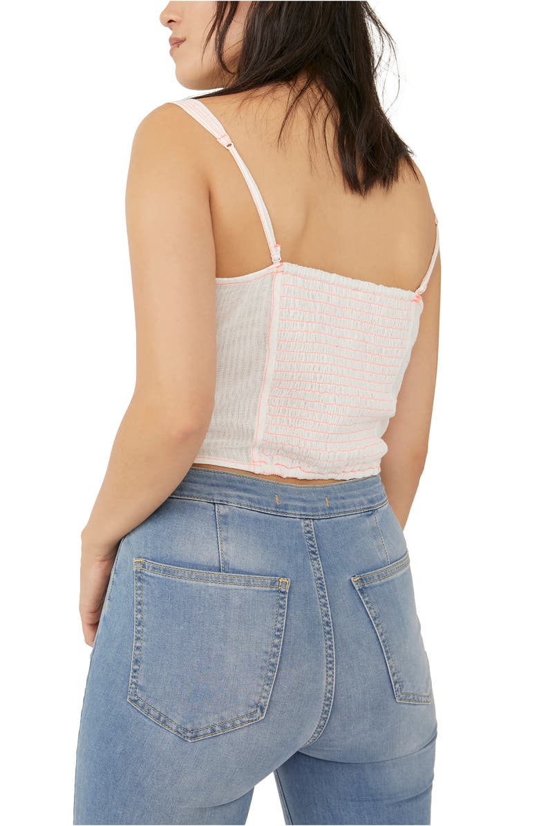 Free People Cotton Eyelet Corset Top | Nordstromrack