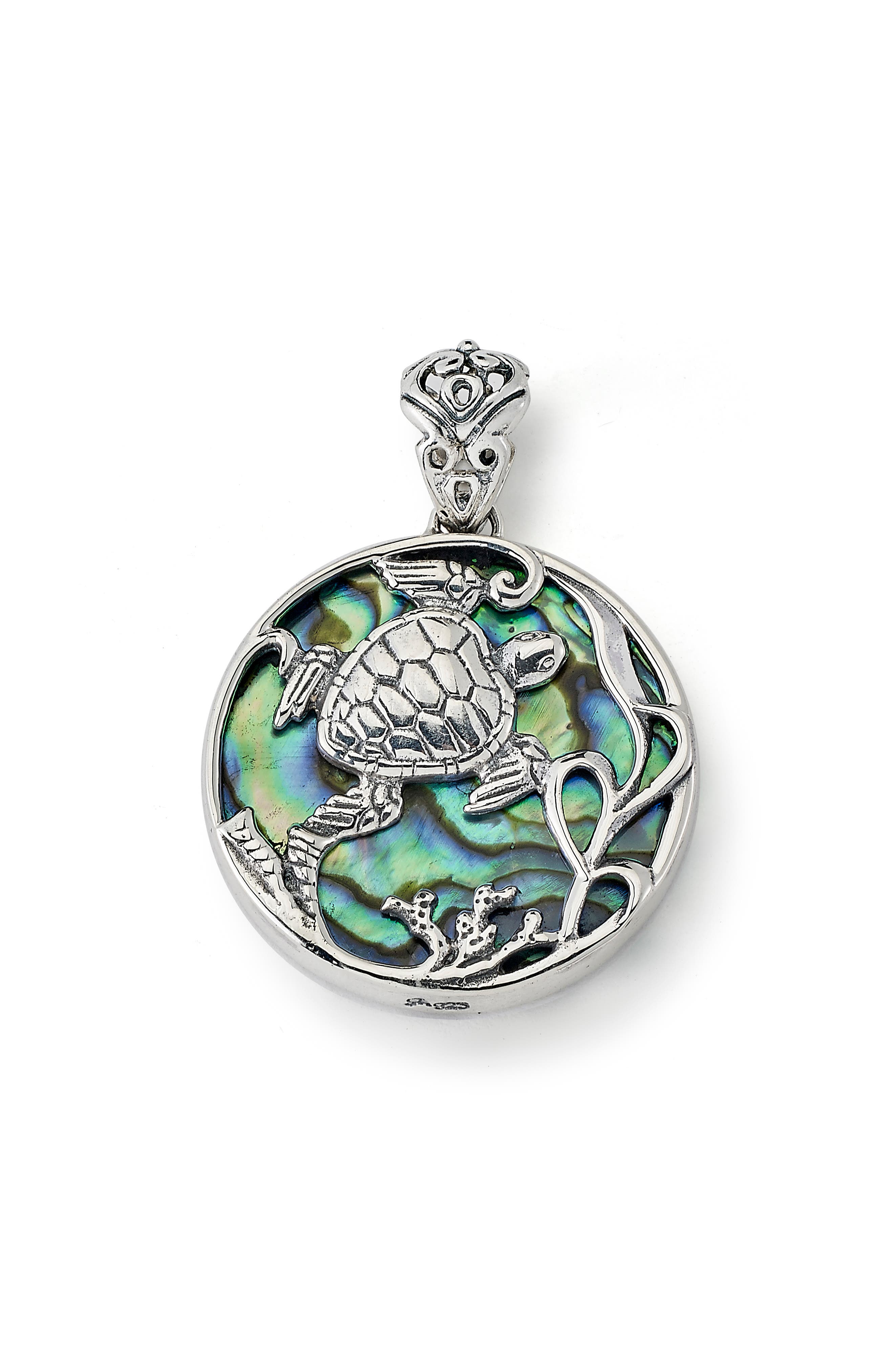 SAMUEL B. Abalone Turtle Pendant | Nordstromrack
