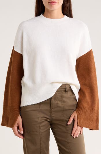 Sanctuary Throw Me On Colorblock Sweater | Nordstromrack