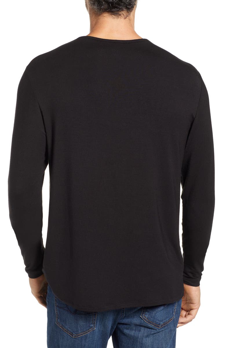 Stone Rose Stretch Modal Henley | Nordstromrack