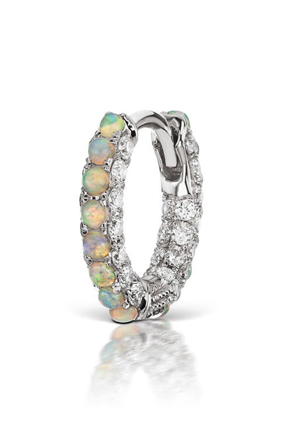 MARIA TASH 18-Gauge Opal & Diamond Five Row Pavé Ring | Nordstrom