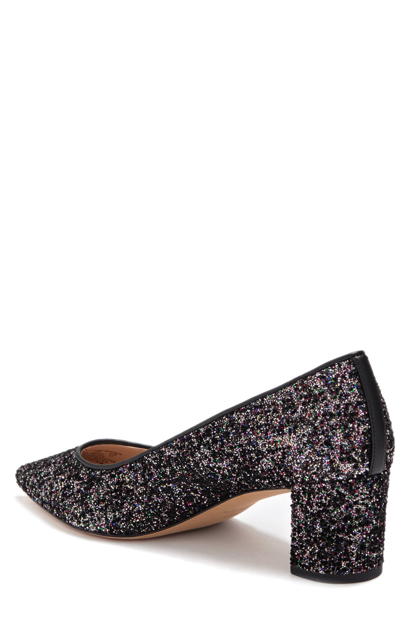 Kate Spade New York Menorca Glitter Block Heel Pump (Women) | Nordstromrack
