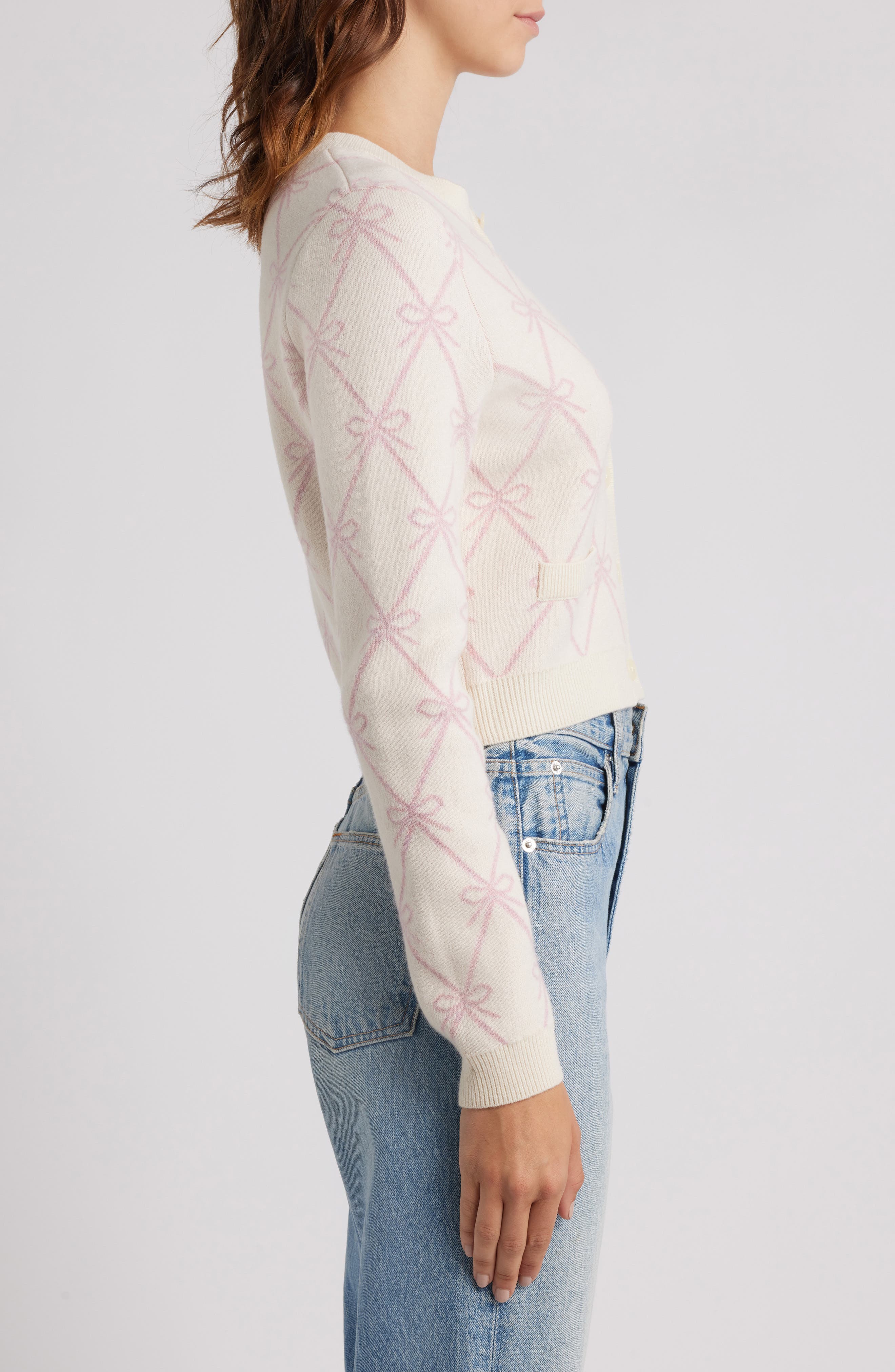 LoveShackFancy Veronika Crop Cardigan | Nordstrom