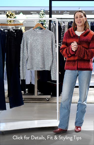 Rebecca Minkoff Metallic Sweater | Nordstromrack