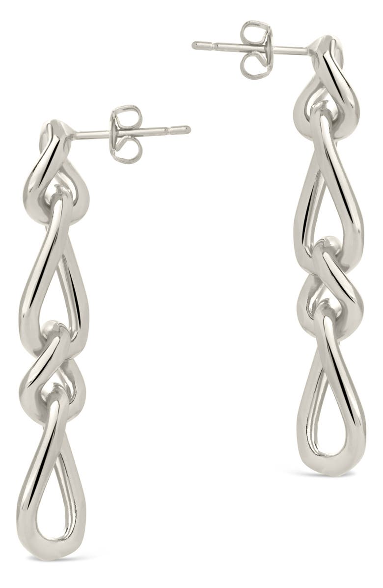 Sterling Forever Jacqueline Figaro Chain Drop Earrings | Nordstromrack