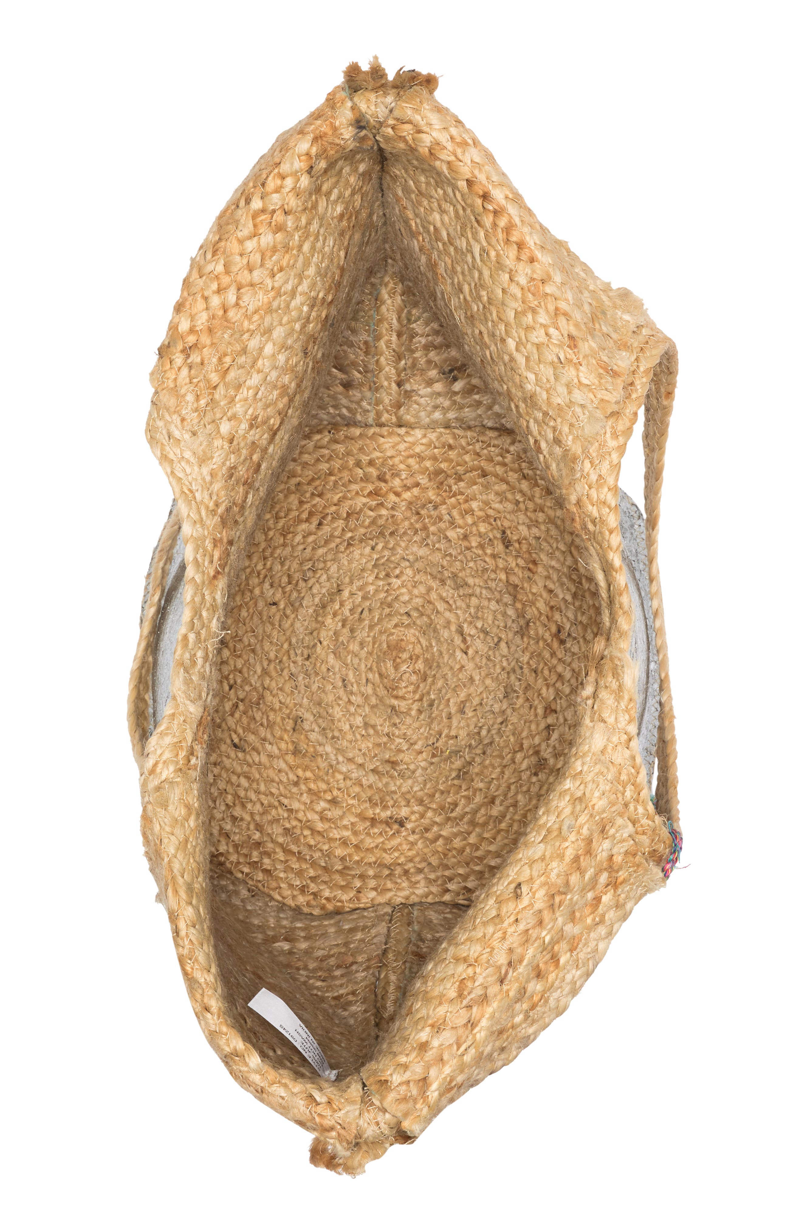 MAGID Beautiful Burlap Straw Tote Bag | Nordstromrack