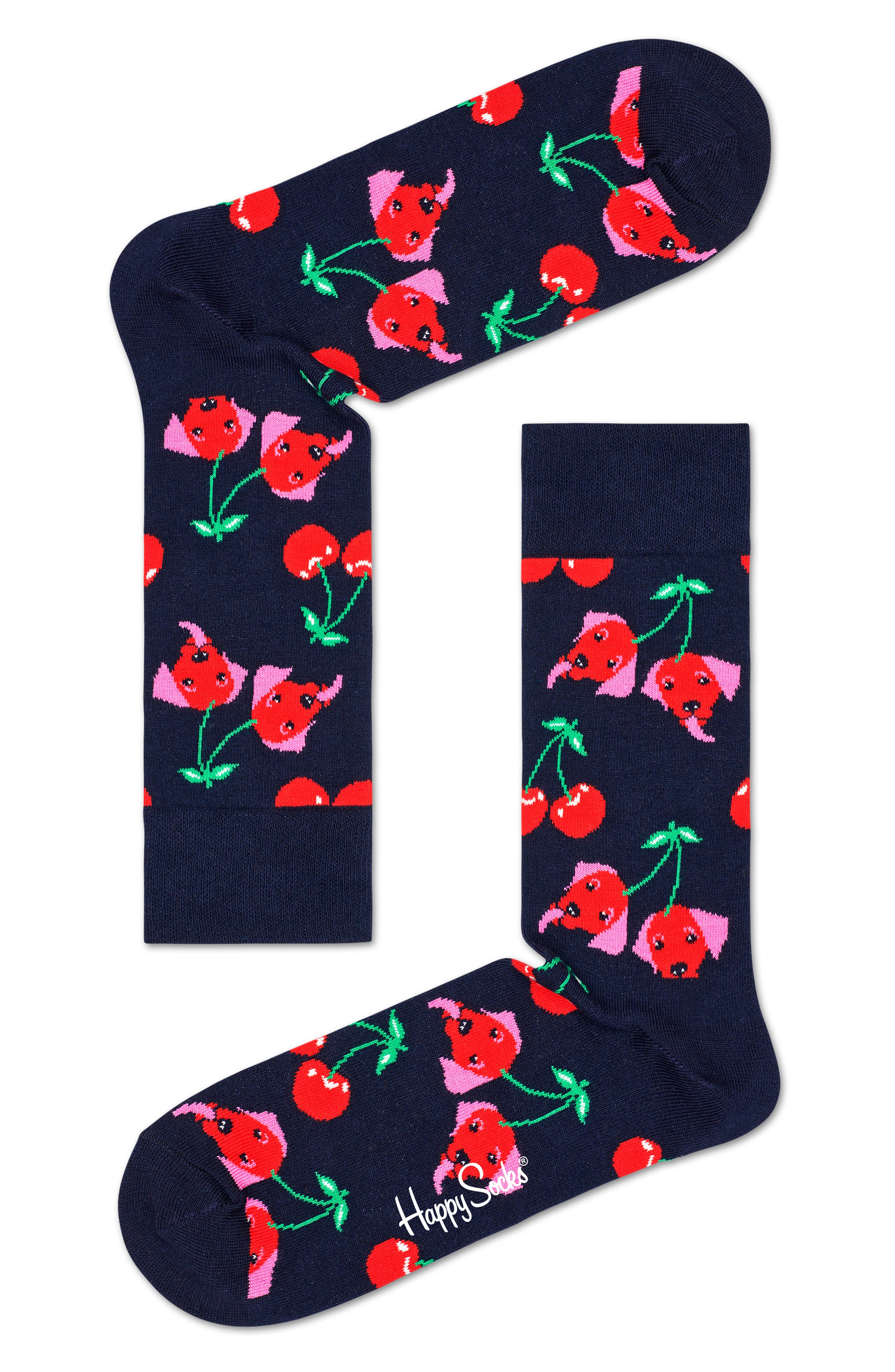 Happy Socks Cherry Dog Socks | Nordstromrack