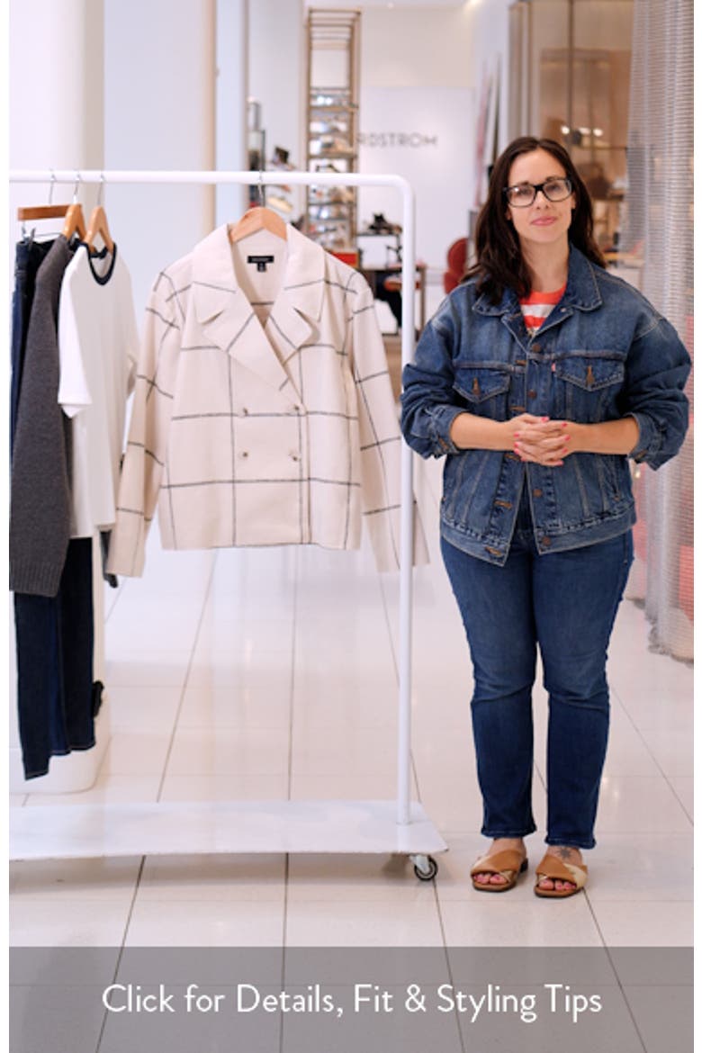 Oversize Double Breasted Jacket (Women) | Nordstromrack