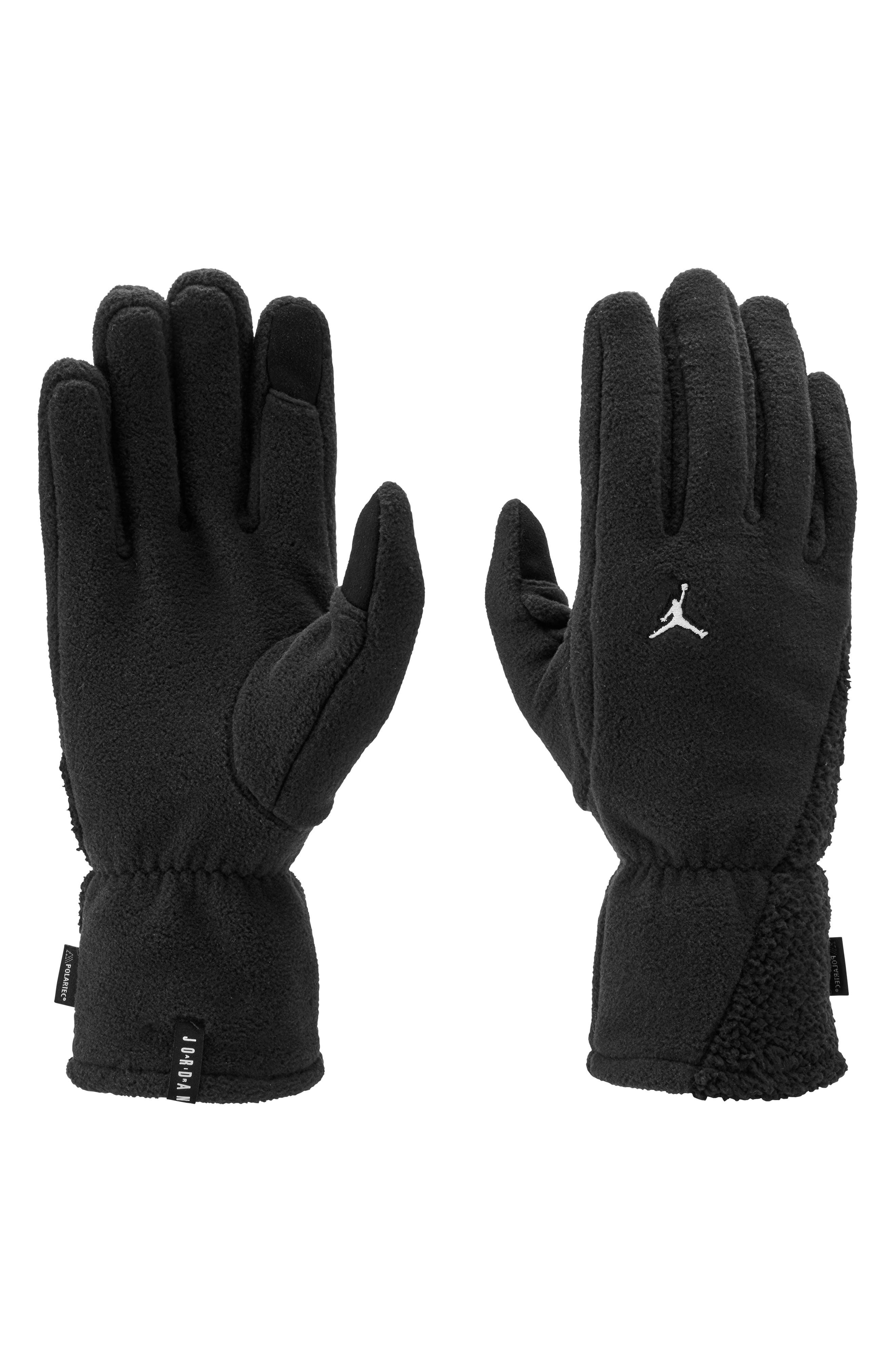 Jordan Polartec® Fleece Tech Gloves | Nordstrom