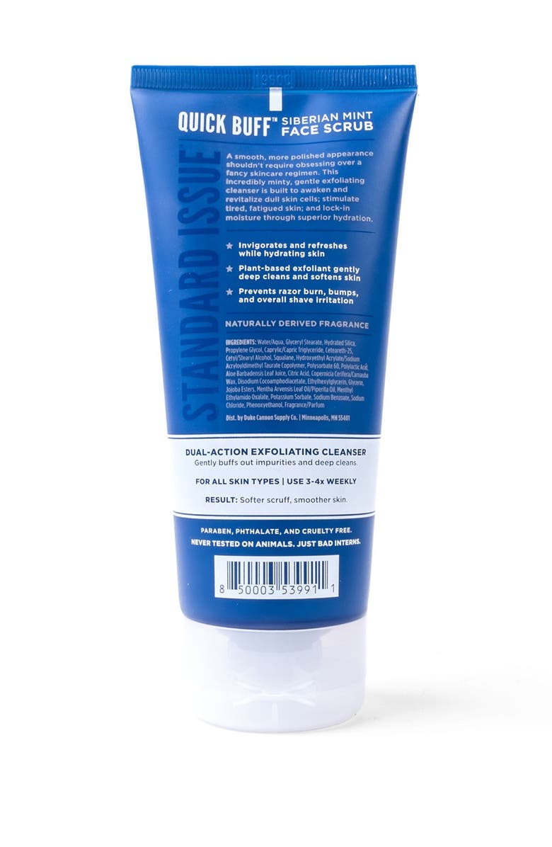 Duke Cannon Quick Buff Siberian Mint Face Scrub | Nordstromrack
