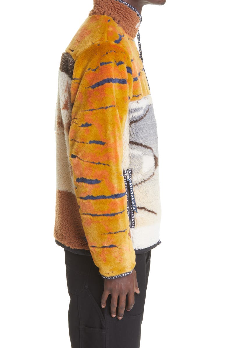 Aries Reversible Faux Fur & Nylon Jacket | Nordstrom