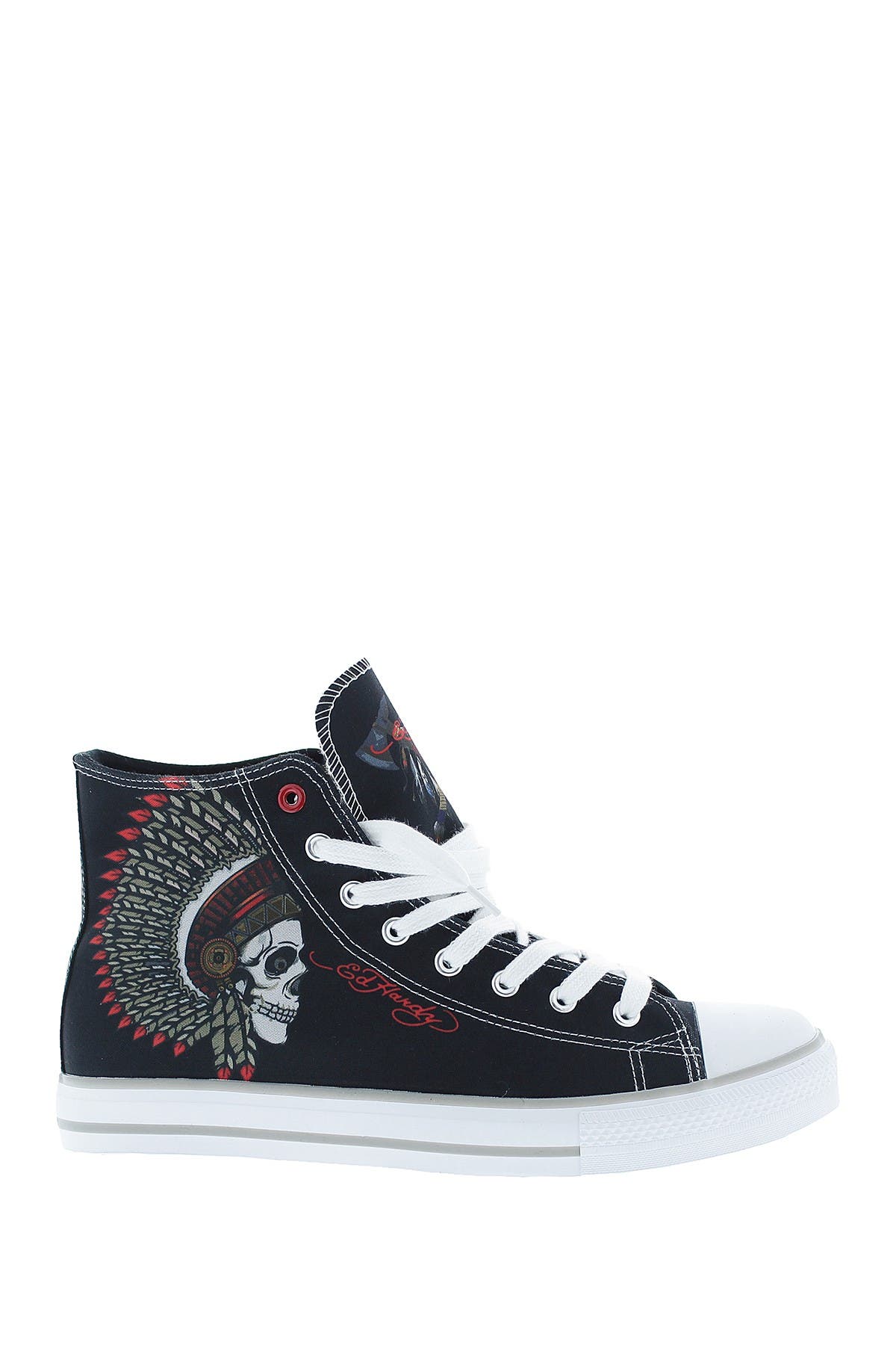 Ed Hardy Skull High Top Sneaker | Nordstromrack