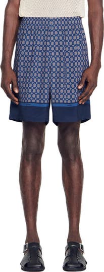 SANDRO Fence Bermuda Shorts | Nordstrom