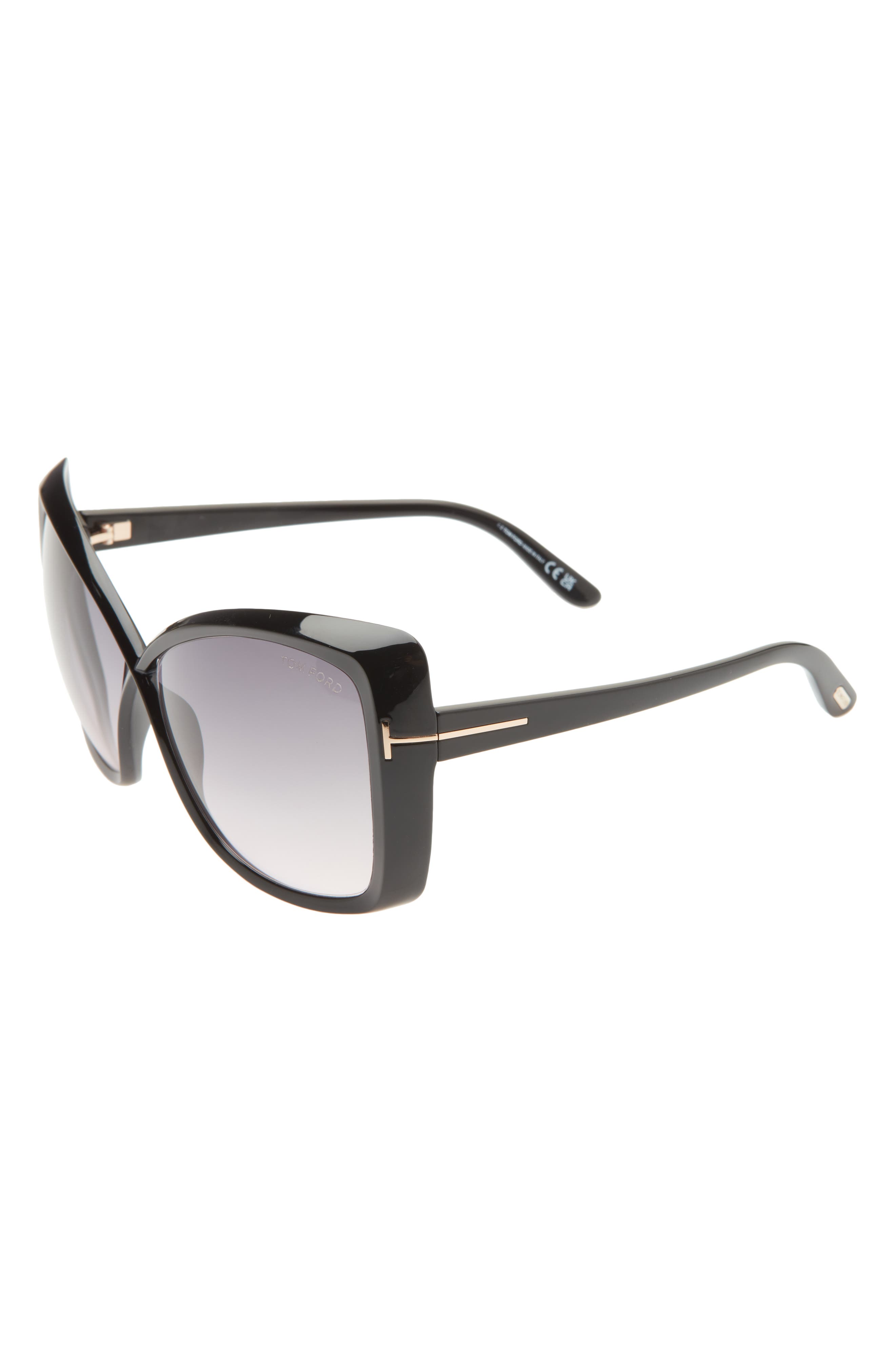 TOM FORD Jasmin 63mm Butterfly Sunglasses | Nordstromrack
