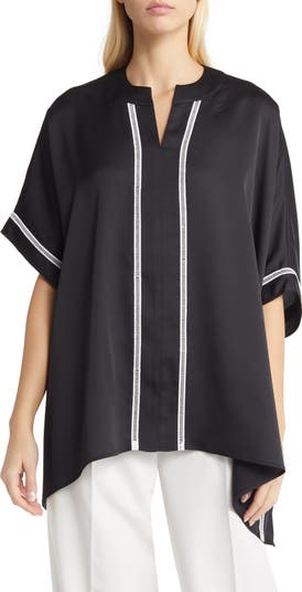 Misook Asymmetric Tunic Top | Nordstromrack