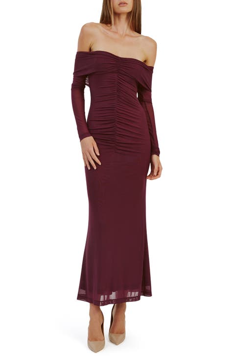 Off the Shoulder Maxi Dresses for Women | Nordstrom