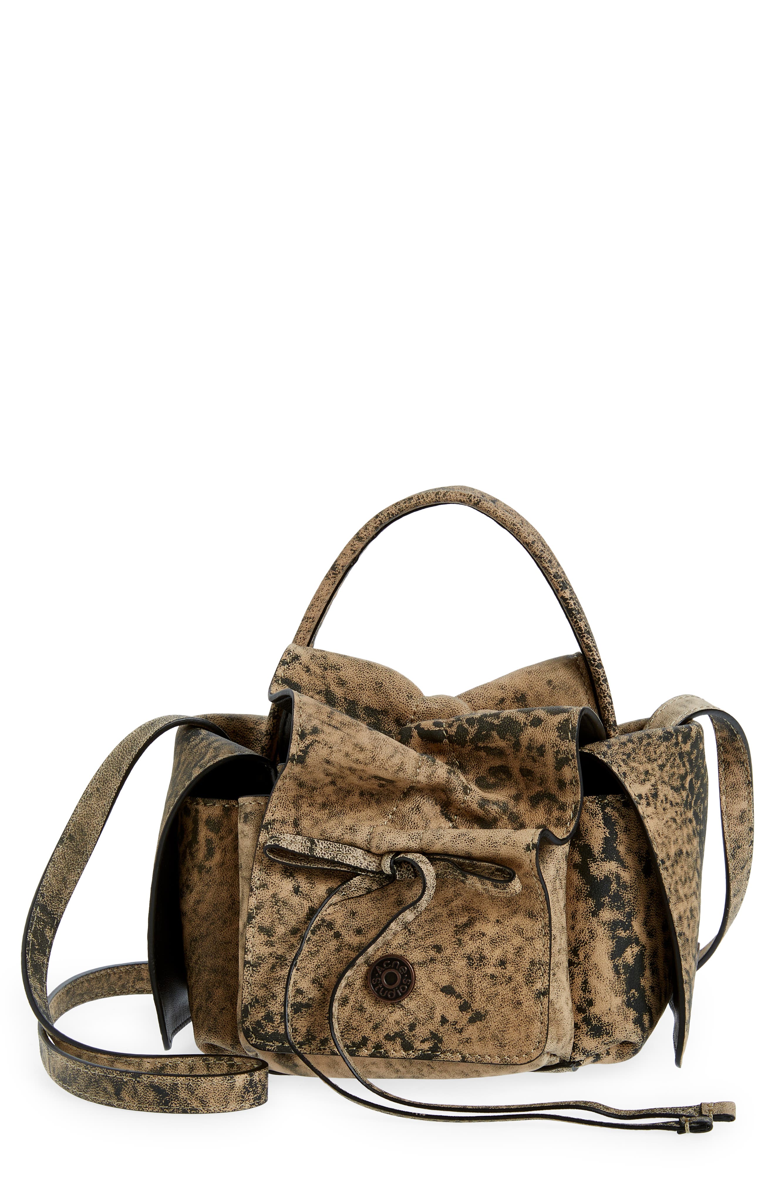 Acne Studios Multipocket Mini Leather Handbag | Nordstrom