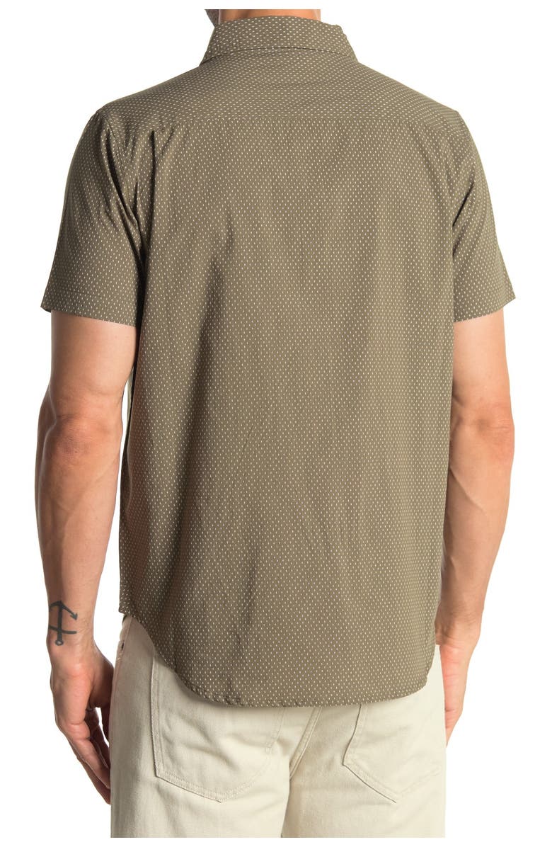 Bridge & Burn Marten Pin Dot Short Sleeve Shirt | Nordstromrack