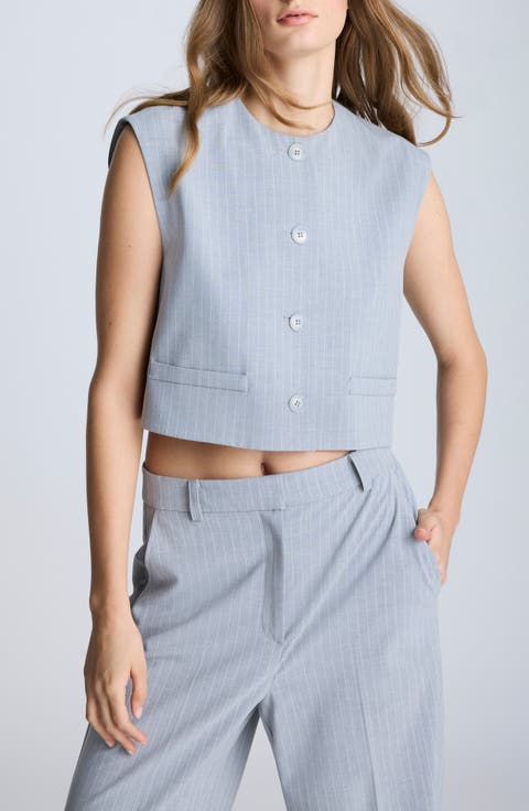Women's Cropped Vests | Nordstrom