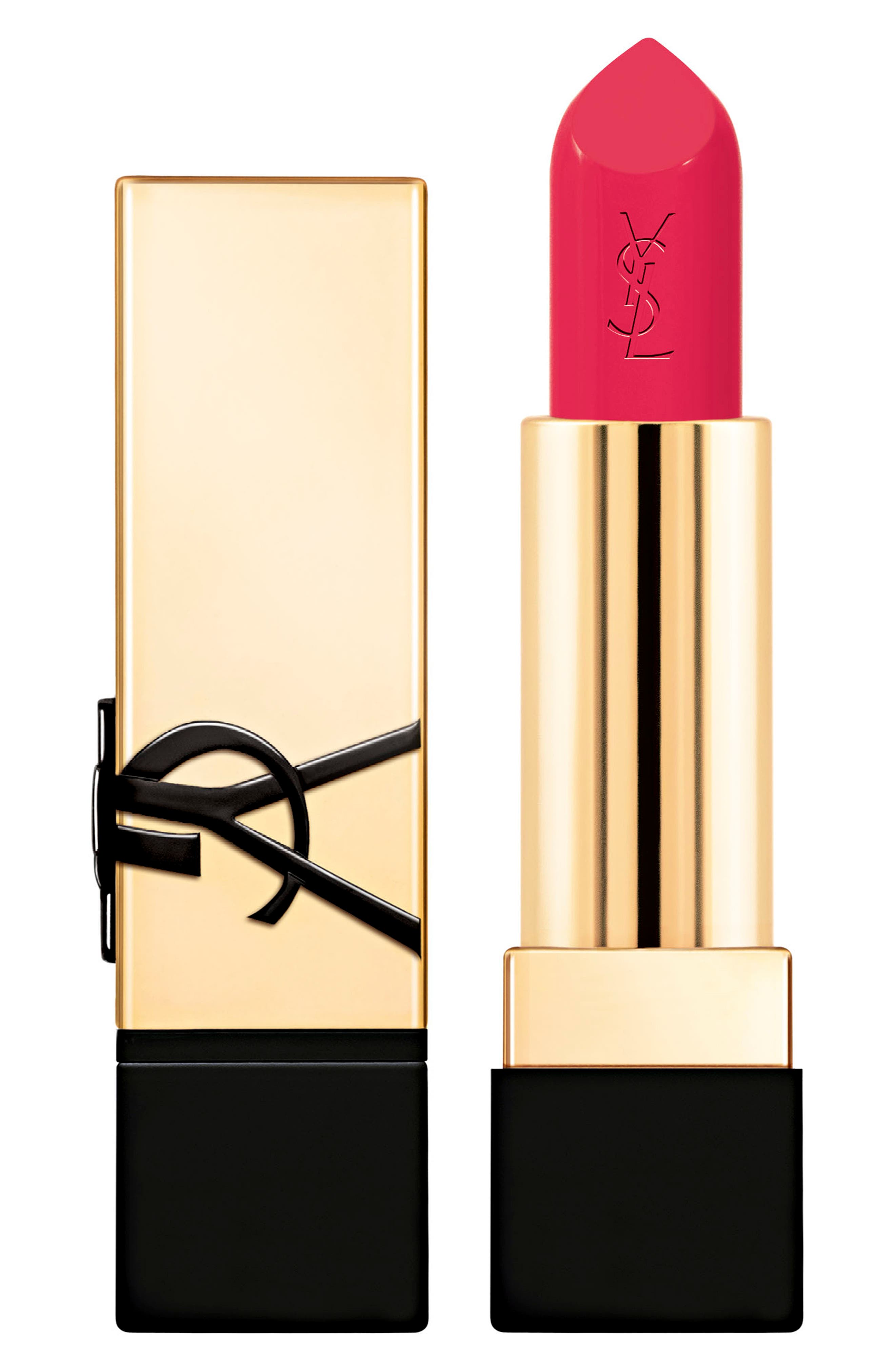 Yves Saint Laurent Rouge Pur Couture Caring Satin Lipstick with ...