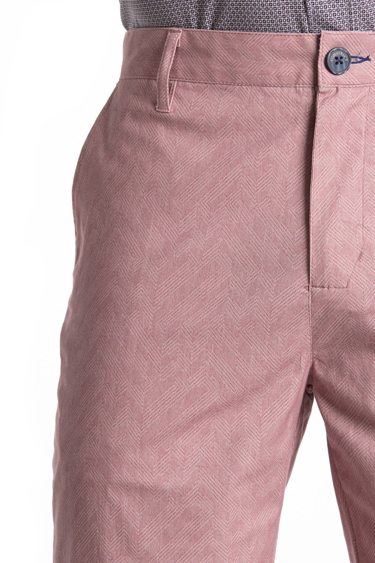 CONSTRUCT Textured Print Shorts | Nordstromrack