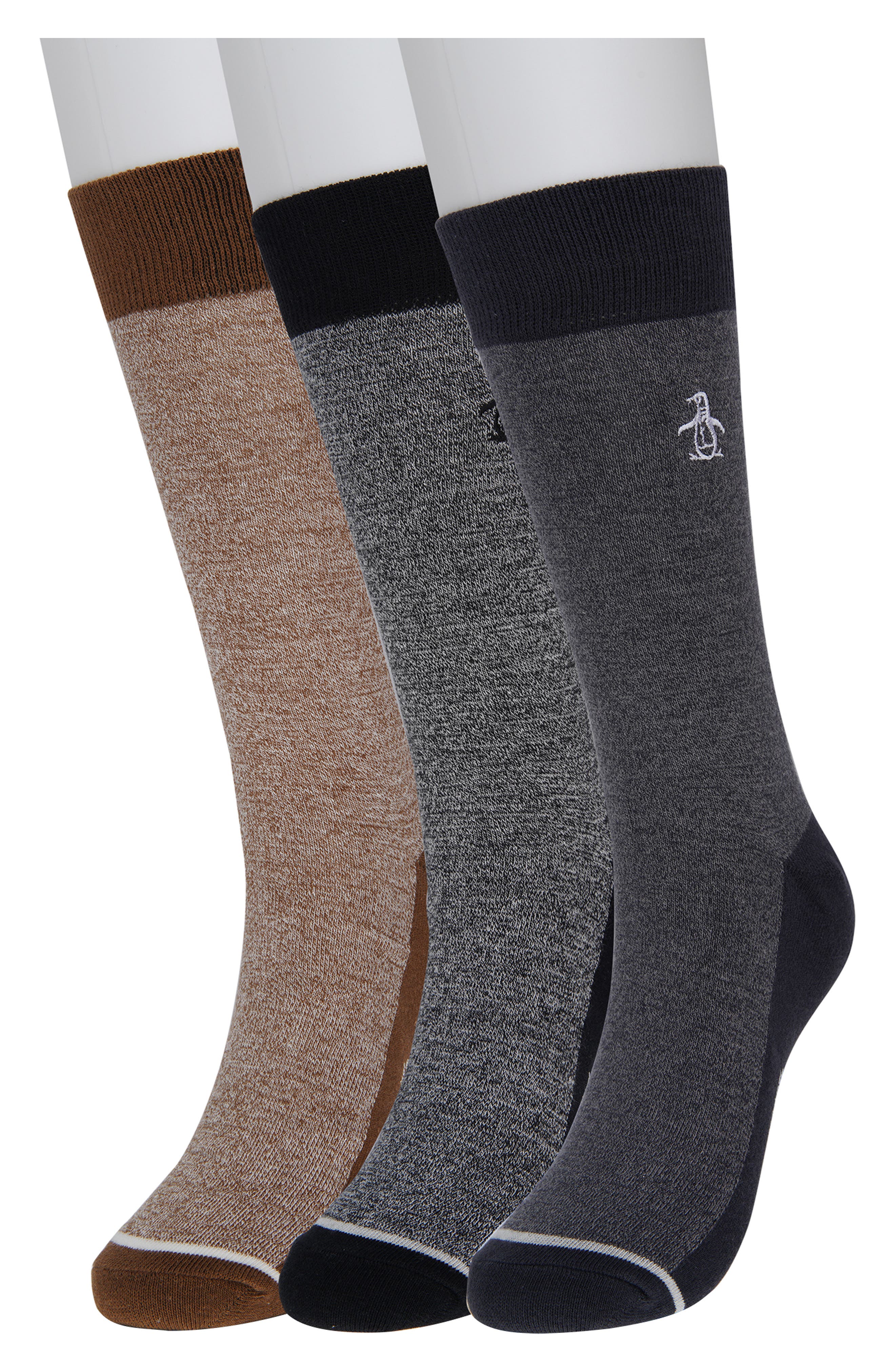Original Penguin 3-Pack Colored Crew Socks | Nordstromrack