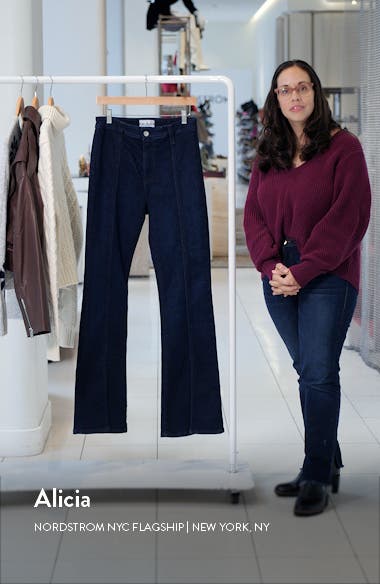 AG x EmRata Anisten Seamed Flare Jeans | Nordstromrack