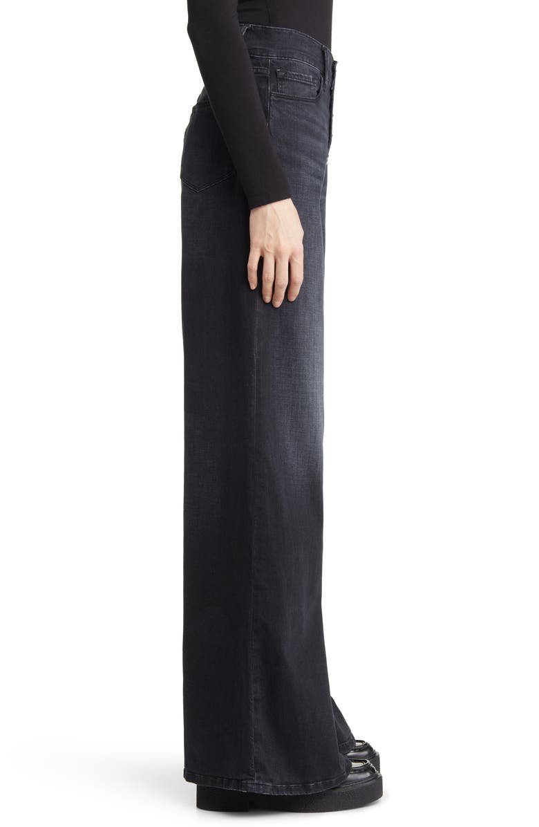 FRAME Le Palazzo High Waist Button Fly Wide Leg Jeans | Nordstromrack