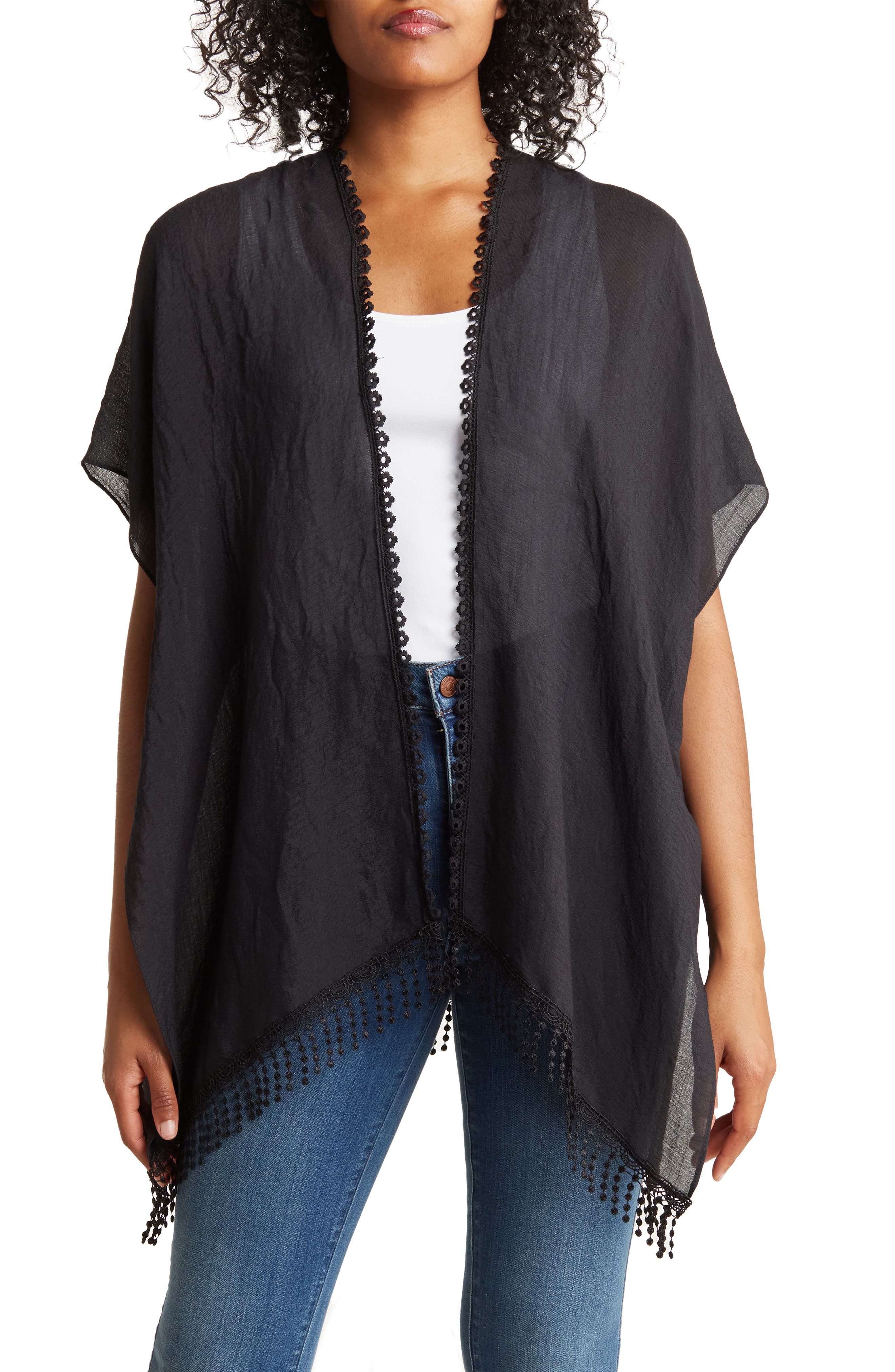 Steve Madden Crochet Lace Topper | Nordstromrack