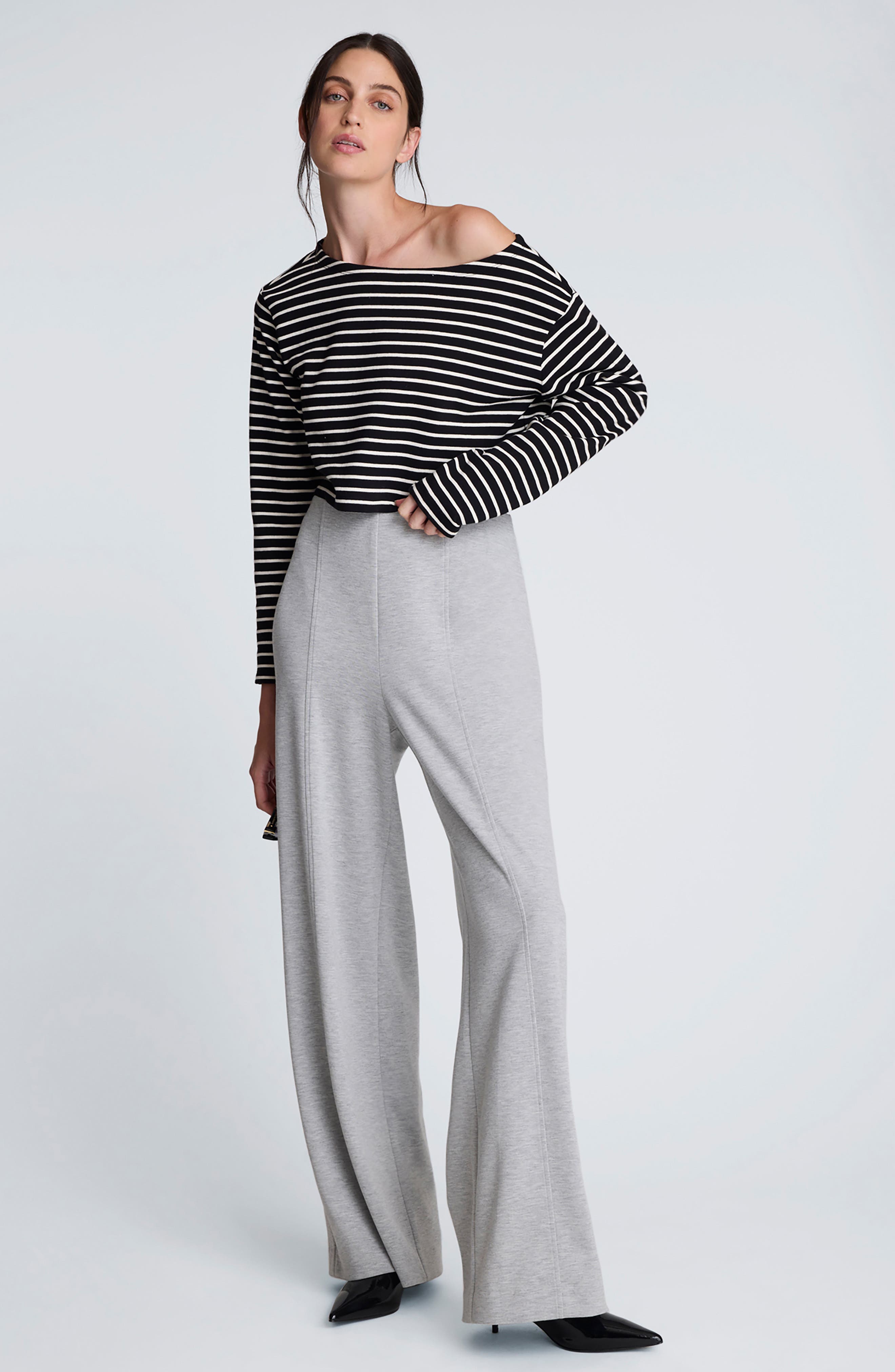 Stripe Cotton Crop Top (Women) | Nordstromrack