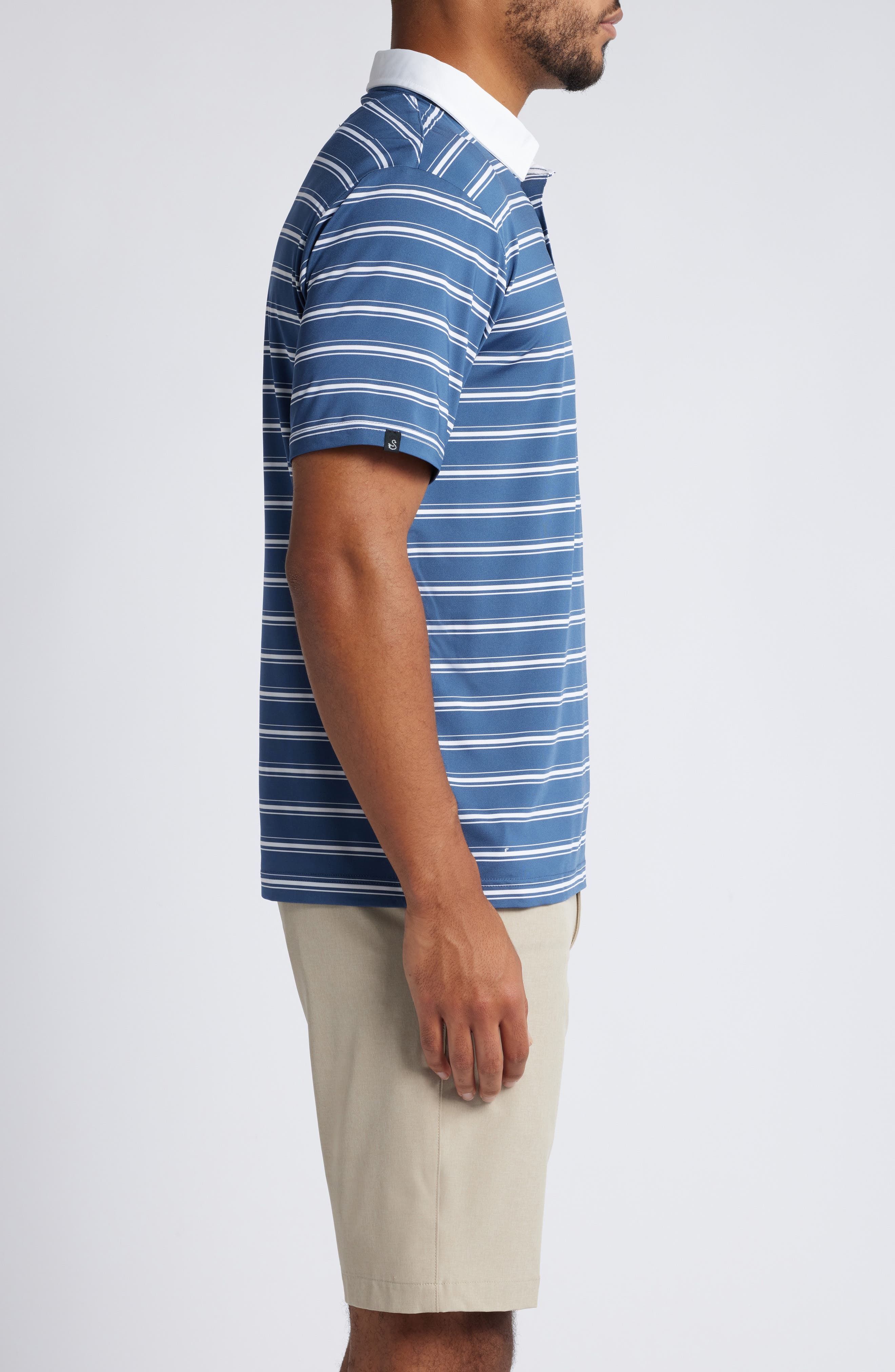Swannies Barry Stripe Golf Polo | Nordstromrack