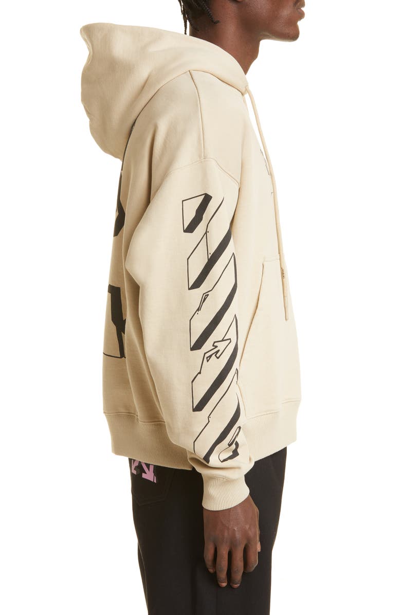 Off-White Men's Graffiti Outline Skate Hoodie | Nordstromrack