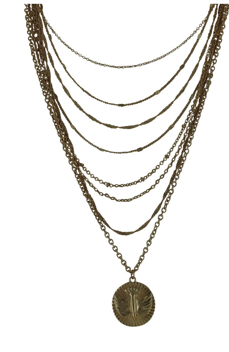 OLIVIA WELLES Melanie Chain Pendant Necklace | Nordstromrack
