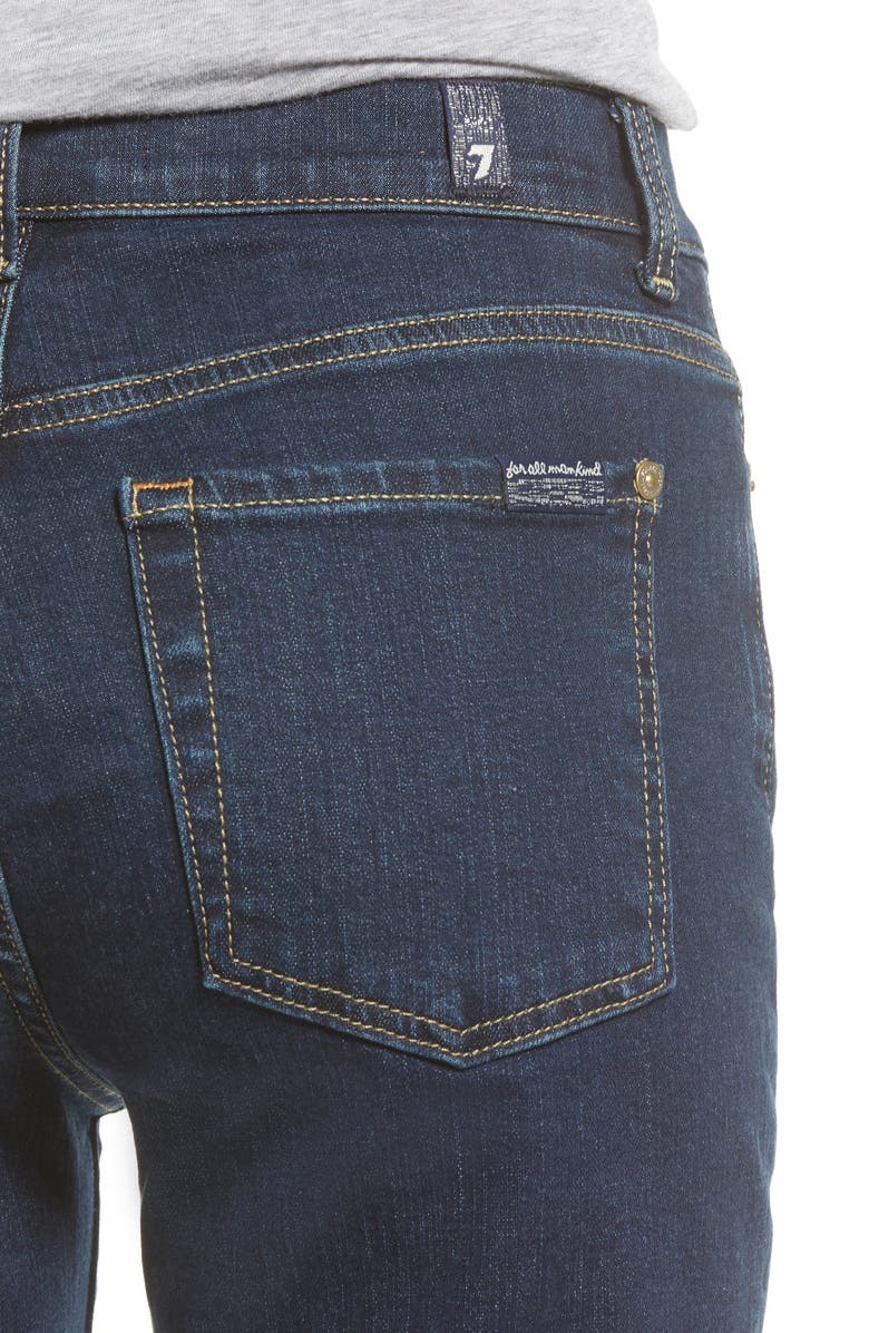 7 For All Mankind ® b(air) High Waist Crop Slim Kick Jeans | Nordstromrack