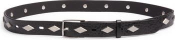 rag & bone Colin Studded Leather Belt | Nordstrom