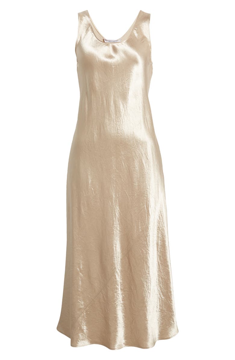 Max Mara Leisure Talete Textured Satin Midi Dress | Nordstromrack