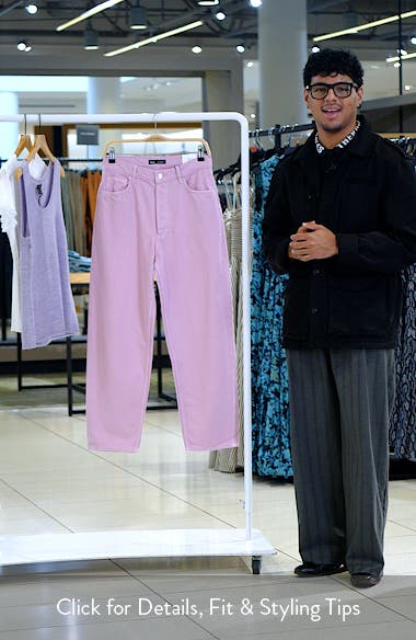 MANGO Starring Hailey Bieber High Waist Jennifer Jeans | Nordstrom