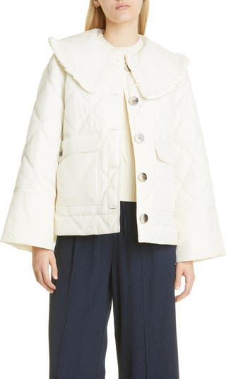 Ganni Quilted Ripstop Jacket | Nordstrom