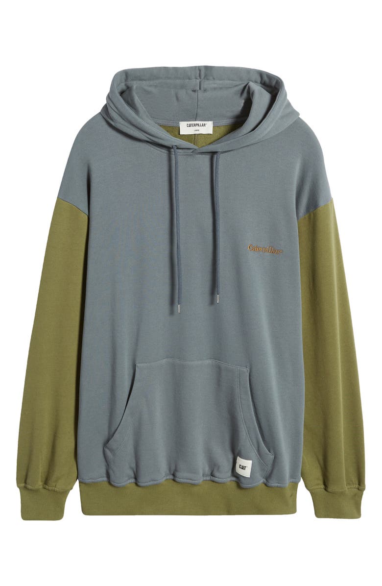 CAT WWR Colorblock Logo Embroidered Hoodie | Nordstromrack