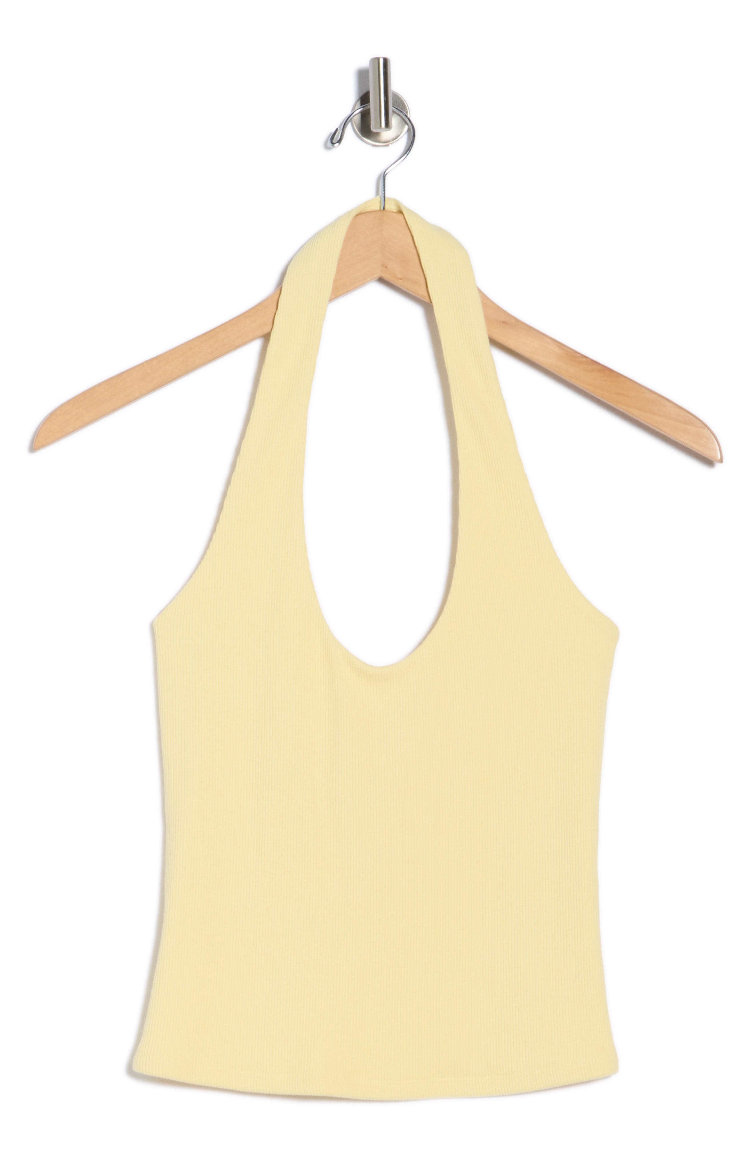 Rib Knit Halter Top (Women) | Nordstromrack