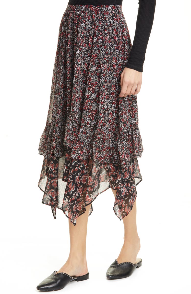 Free People Zuma Drippy Ruffle Skirt | Nordstromrack