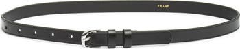FRAME Twist Buckle Leather Belt | Nordstrom