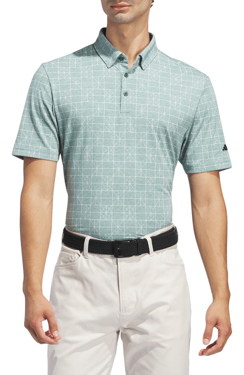 adidas Golf Go-To Geometric Print Polo | Nordstromrack