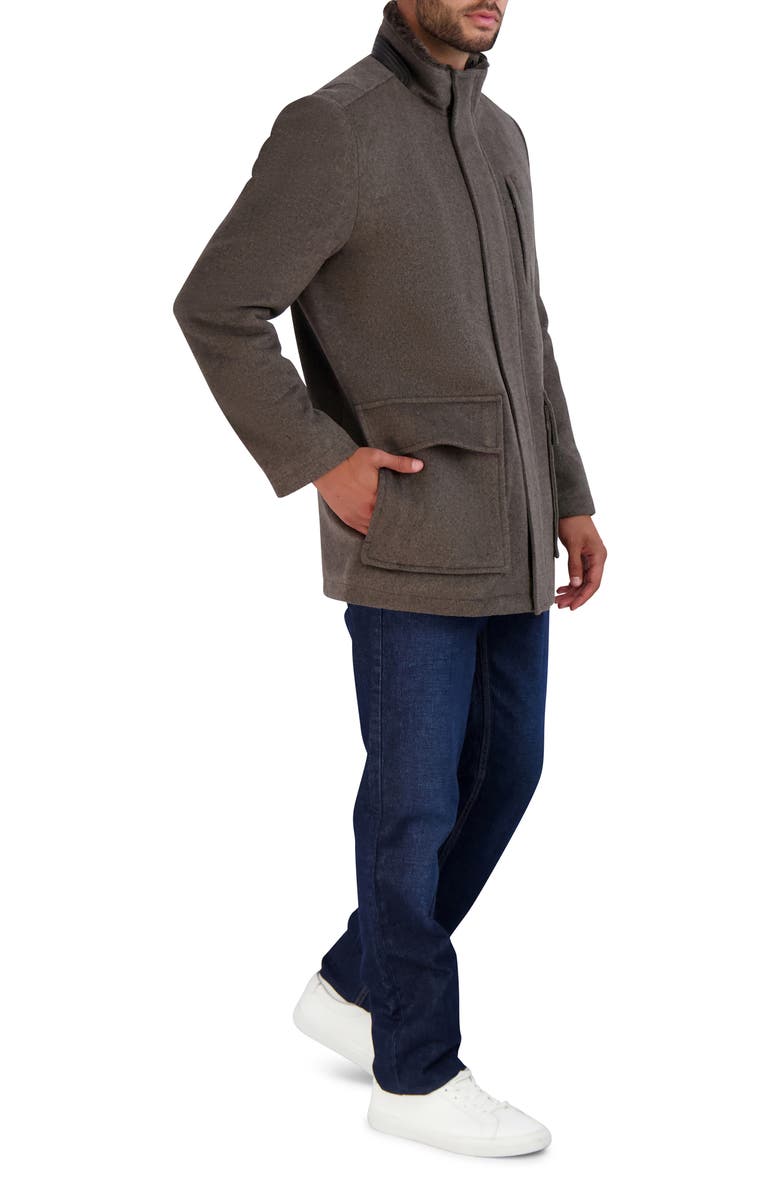 Cole Haan Signature Novelty Wool Carcoat | Nordstromrack