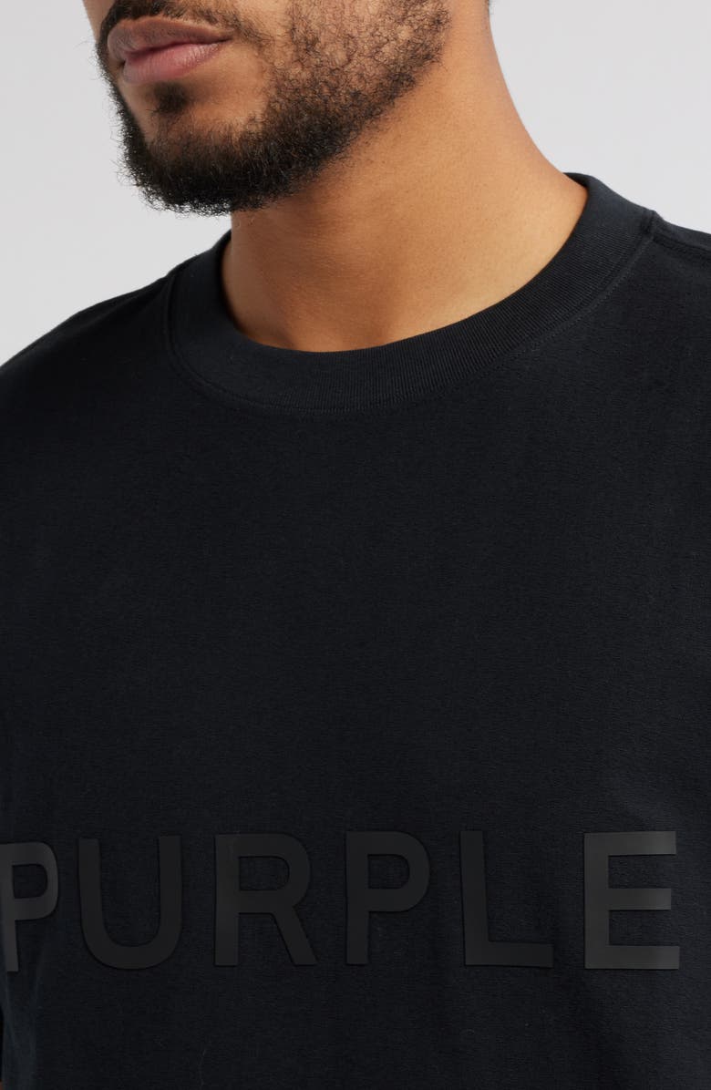 PURPLE BRAND Textured Logo Graphic T-Shirt | Nordstromrack