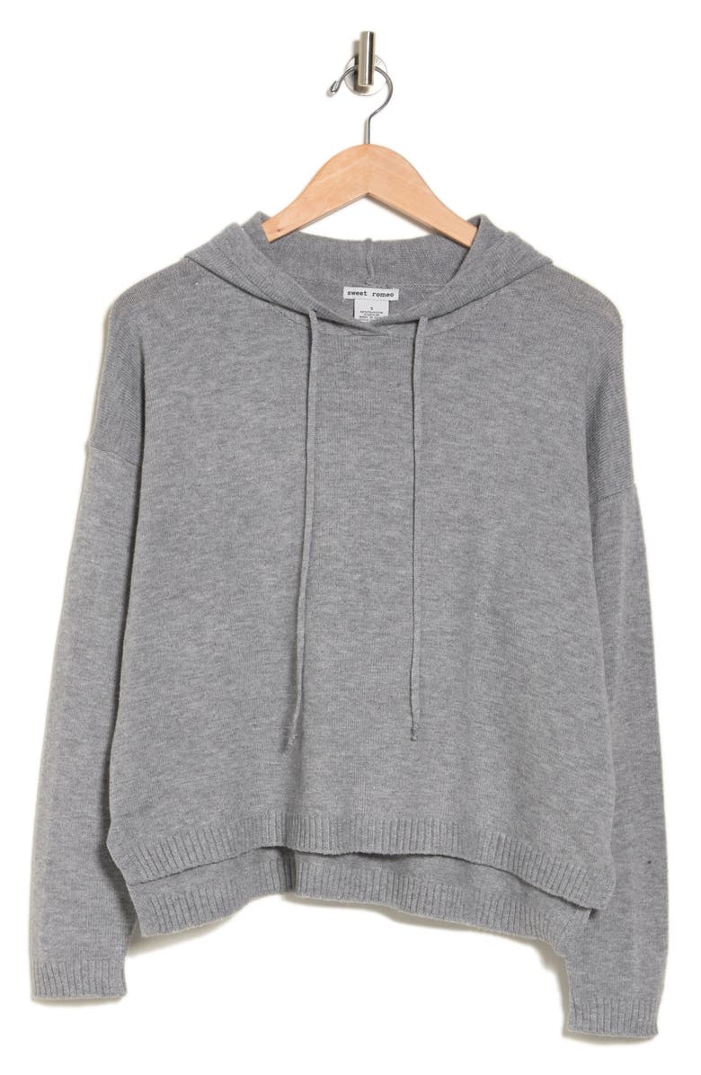 Sweet Romeo Heart Crop Hooded Sweater | Nordstromrack