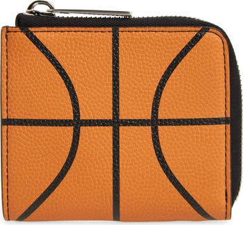 Off-White Basketball Leather Zip Around Wallet | Nordstromrack